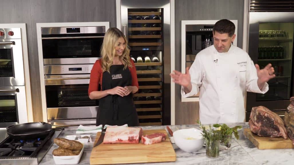 Executive Chef Matt King Cooks at Clarke