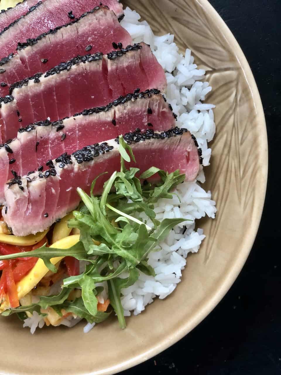 Sesame Crusted Tuna for Perfectly Seared Fish