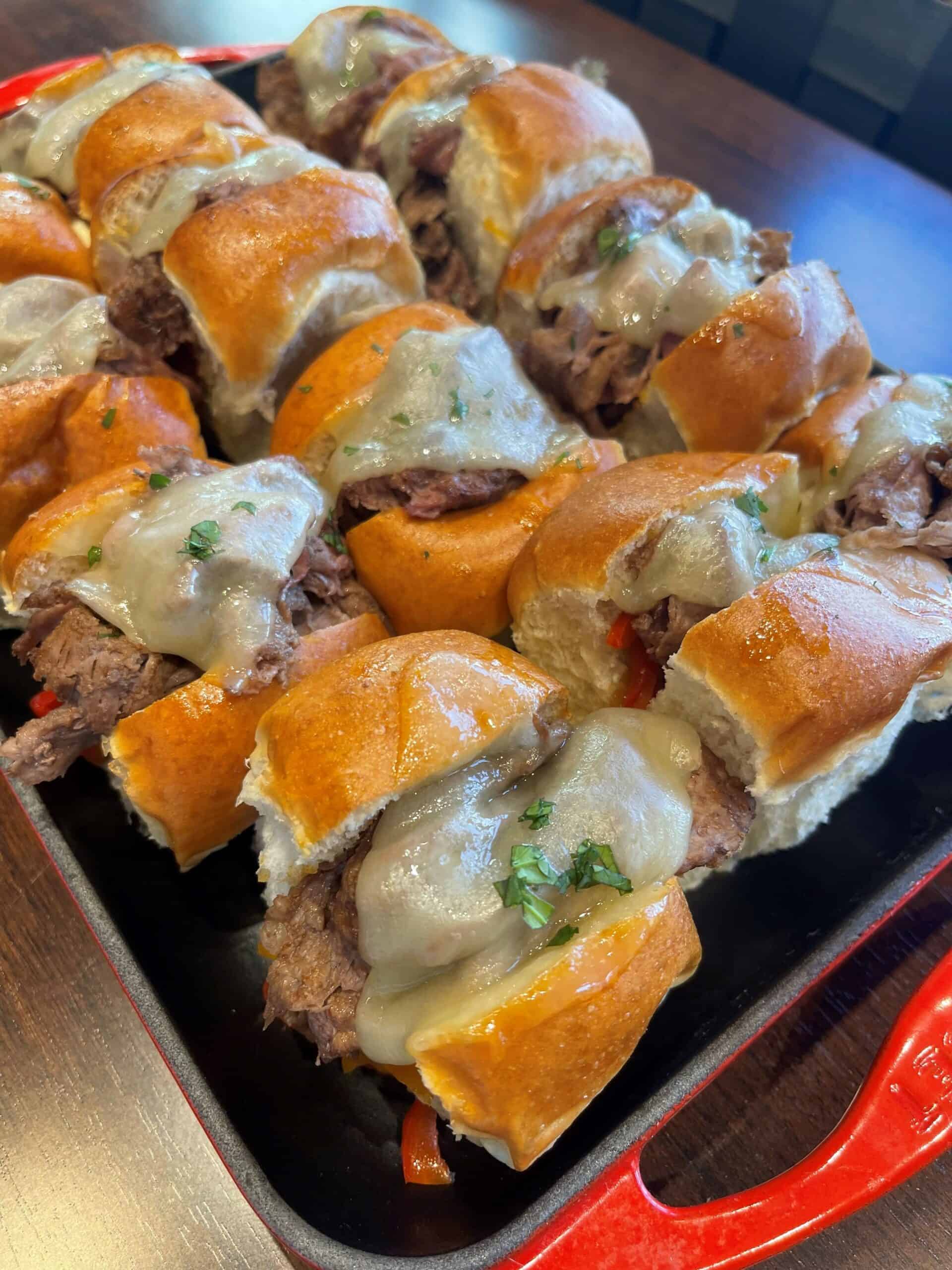 Mini Philly Cheesesteak for the Perfect Snack